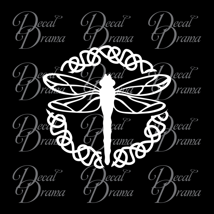 Celtic Knot Dragonfly